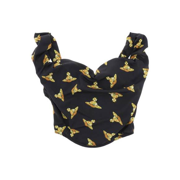 Vivienne Westwood | Tops | Vivienne Westwood Sunday Corset Top In Crepe ...